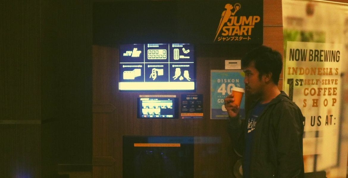 Jumpstart, Start Up Vending Machine Kopi Pertama di Indonesia - sijori.id