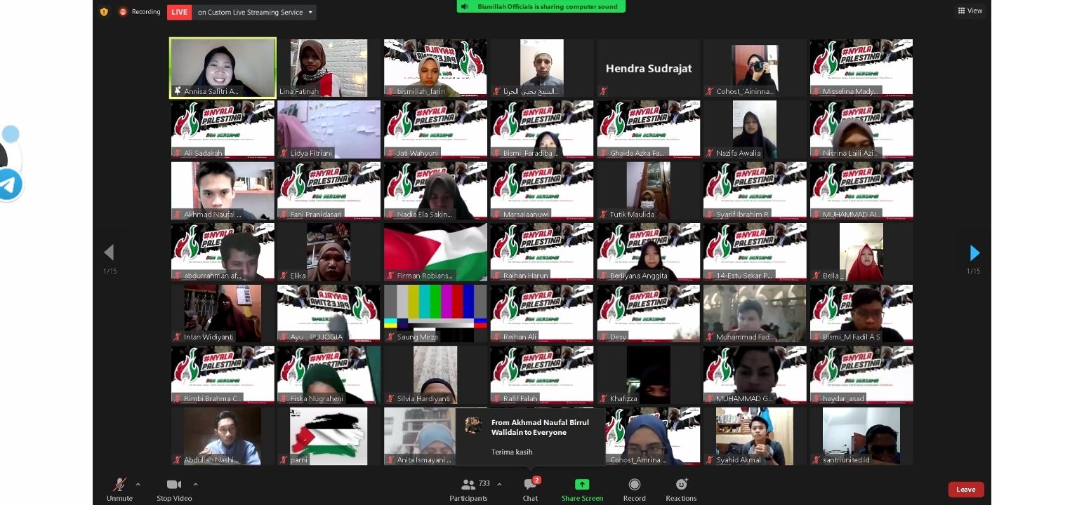 Komunitas @bismillahofficials Gelar Doa #NyalaPalestina Terkumpul ... Komunitas @bismillahofficials Gelar Doa #NyalaPalestina Terkumpul ...