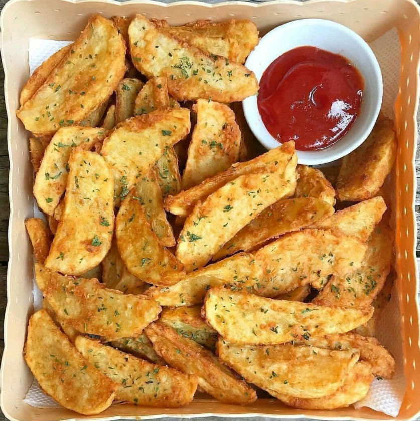 Resep "Potato Wedges" Olahan Kentang ala Restoran Eropa - wongkito.co