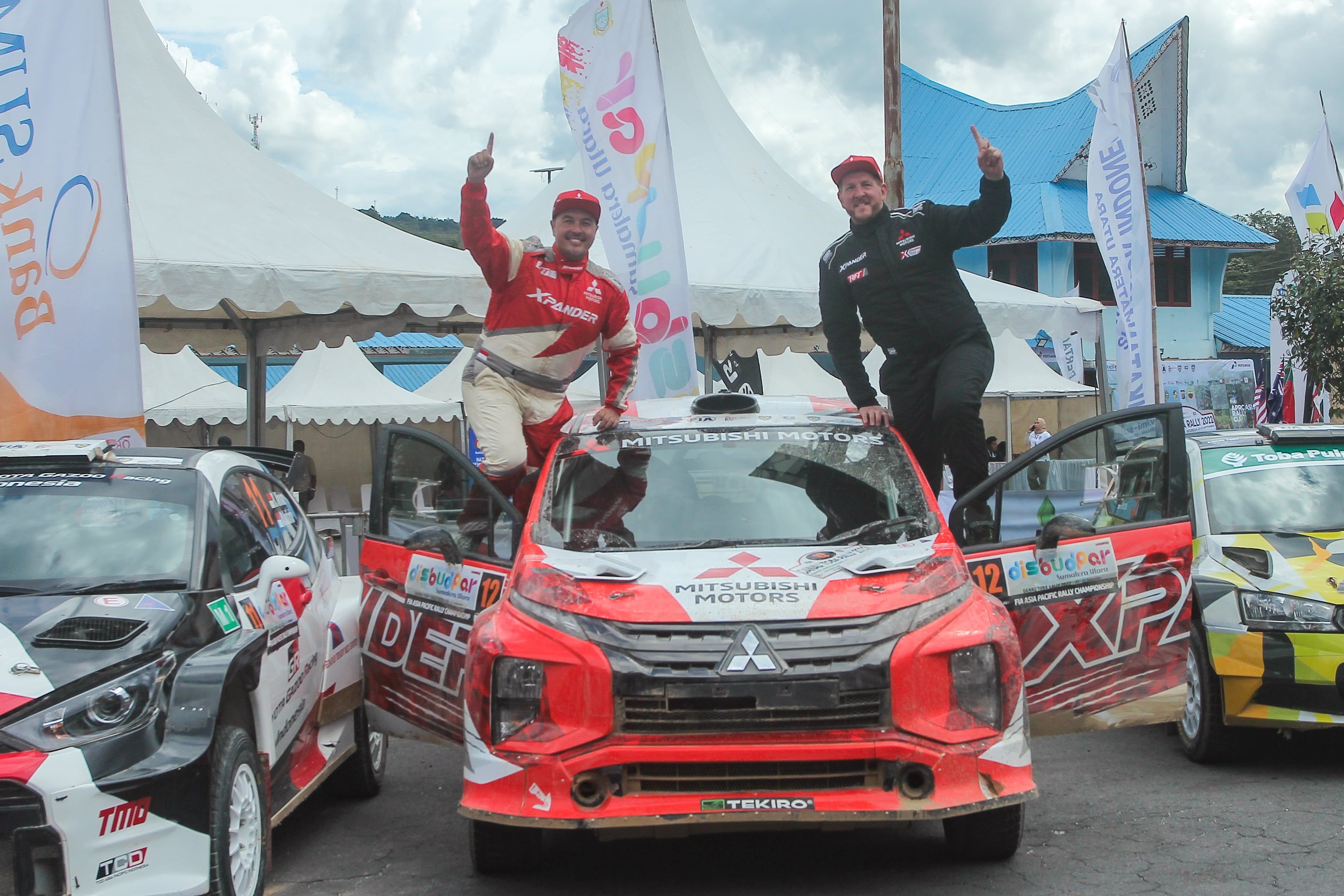 Rifat Sungkar Juara Rally Danau Toba Asia Pacific Rally Championship ...