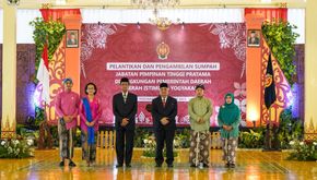 Menantu Sri Sultan Achmad Ubaidilah Dilantik Jadi Kabiro Tapem Setda DIY - Jogjaaja