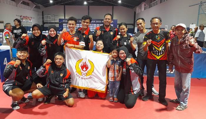 Kota Semarang Raih Juara Umum Tenis Meja Porprov Jateng 2023
