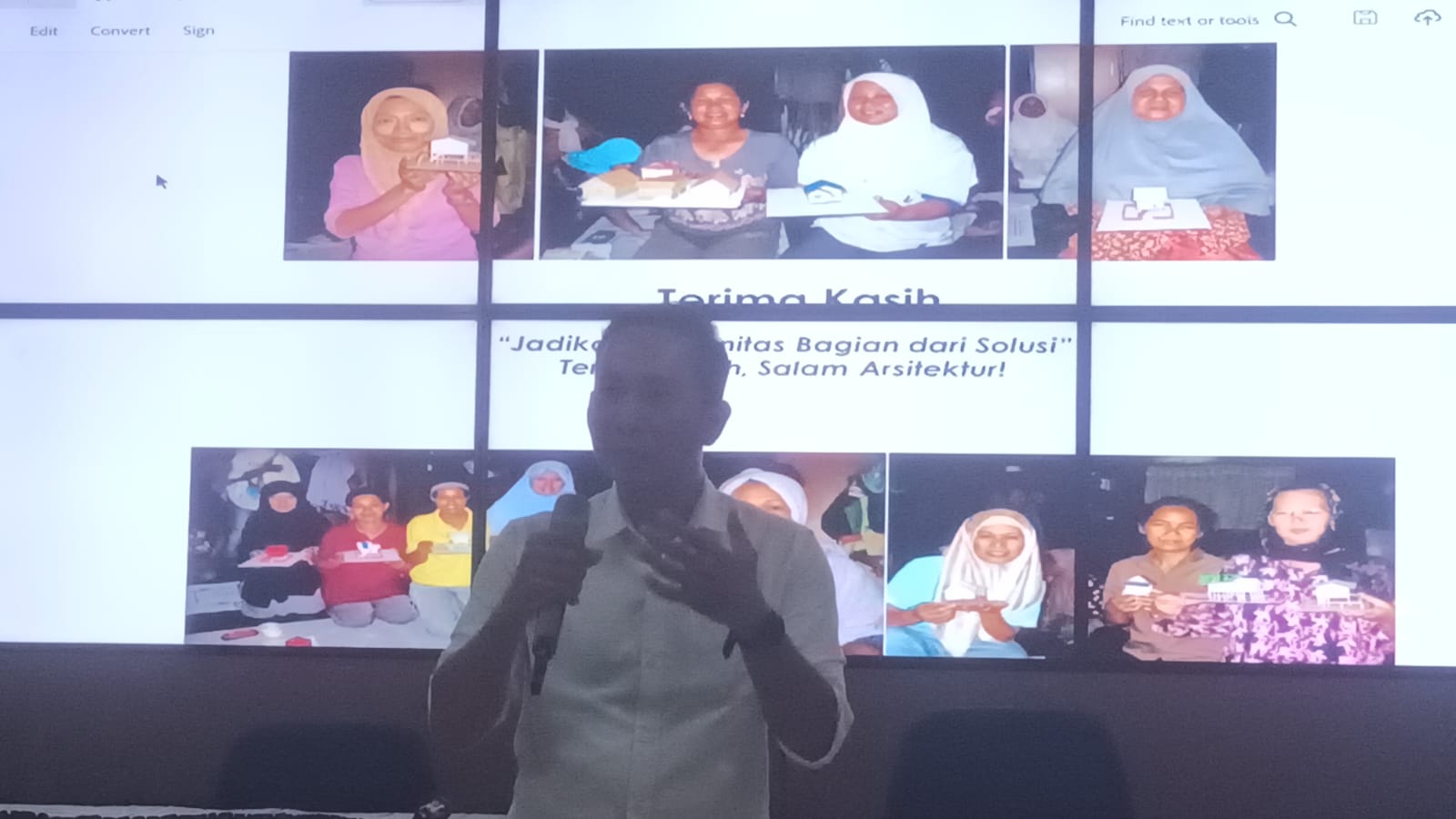 Kolaborasi dengan Arkom, Prodi Arsitektur Unsri Ajak Mahasiswa Bangun ...