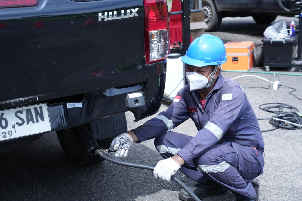 Kilang Pertamina Plaju Uji Emisi Kendaraan - wongkito.co