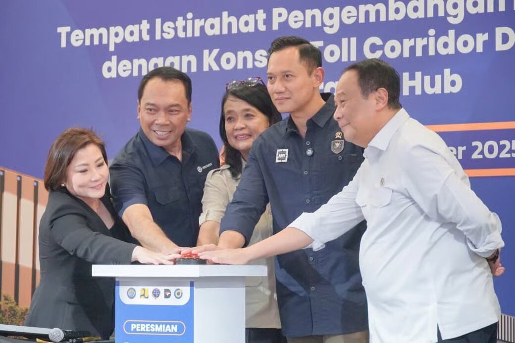 Menko Infrawil AHY Resmikan TI Pengembangan KM 05 Jagorawi Travoy Hub ...