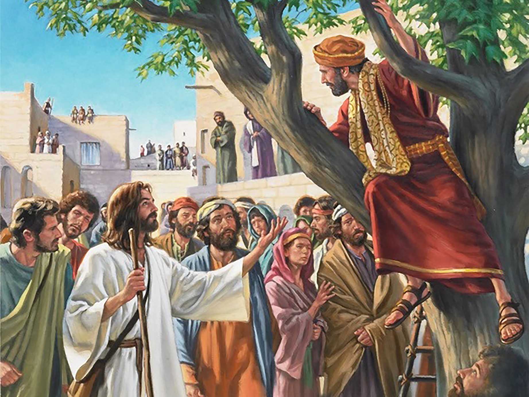 Bacaan Liturgis, 18 November 2025: Yesus dan Zakehus - floresku.com