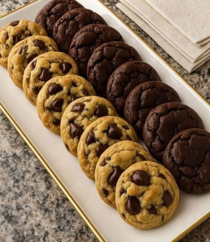 Enak, Yuk Buat Cookies Coklat dan Vanila - wongkito.co